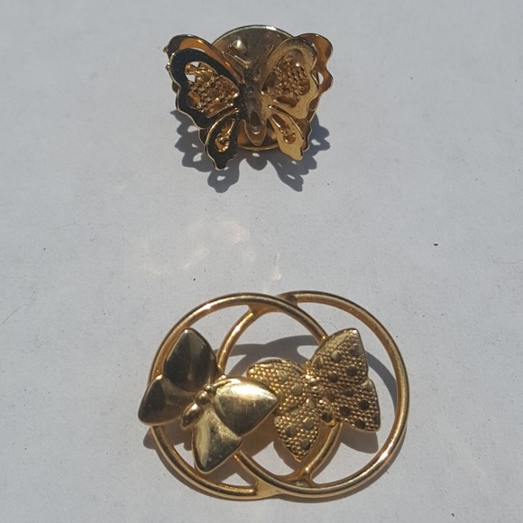 Jewelry | Vintage Butterfly Lapel Pin Bundle | Poshmark
